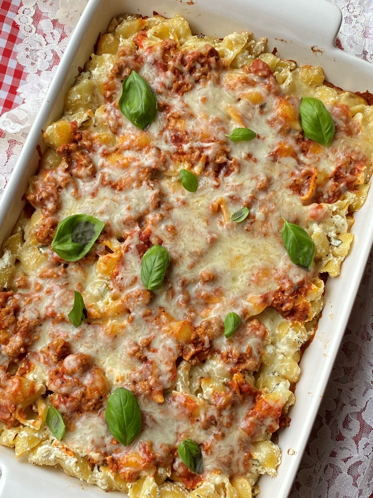 Unstuffed Shells Casserole - frontporchlifemagazine.com